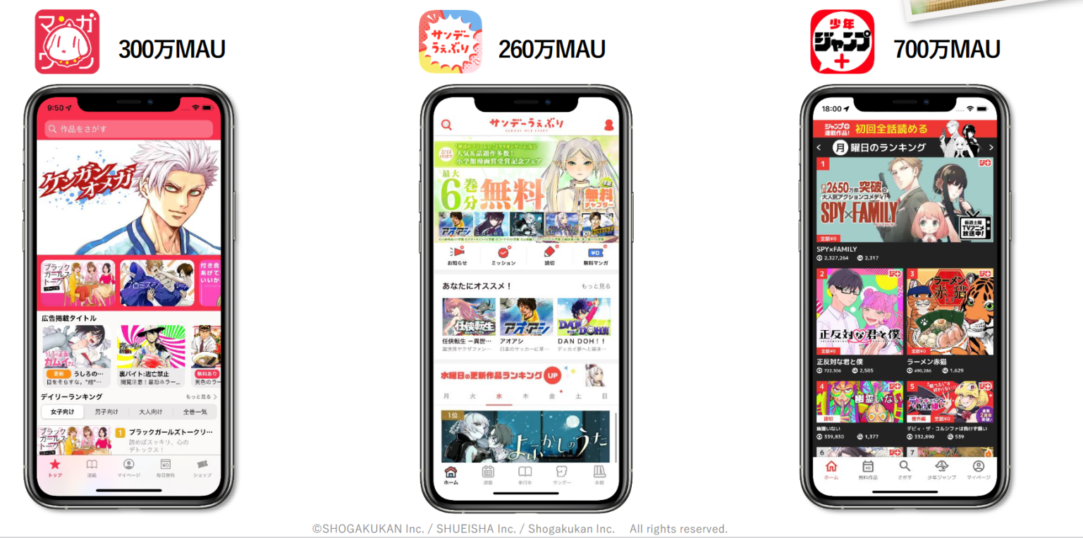【広告企画】集英社 ｢少年ジャンプ＋｣と小学館マンガアプリの合同メニュー「Manga AD」リリース - SHUEISHA ADNAVI ...
